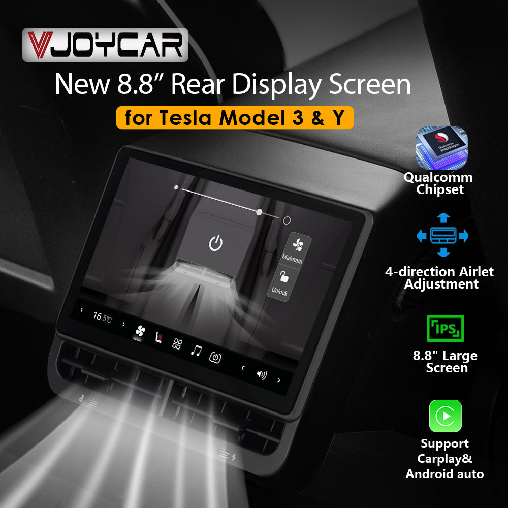 How to Choose Rear Seat Entertainment Display Screen for Tesla Model 3 ...